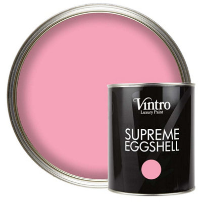 Vintro Paint Pink Eggshell for Walls Wood Trim Satin Furniture Paint ...