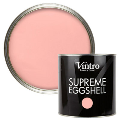 Vintro Paint Salmon Pink Eggshell for Walls Wood Trim Satin Furniture ...