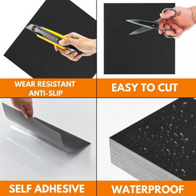 Vinyl Floor Tiles Self Adhesive - 30 Pcs Pack Covers 2.79m² Peel and ...