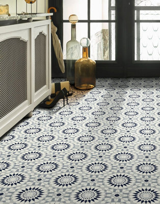 Vinyl Flooring Star Pattern Waterproof Lino Anti-Slip Kitchen Vinyl ...