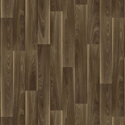 Vinyl Flooring Wood Oak Plank Effect Easy DIY Vinyl Flooring Roll ...