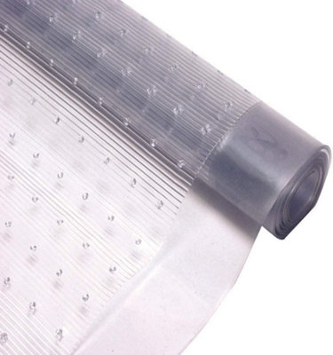 Vinyl Plastic Clear Guard Non-Slip Protector 18 FT Long Width 27"