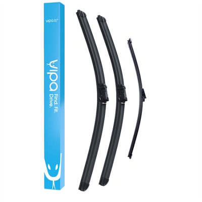 Vipa Wiper Blade Set fits: VW TIGUAN SUV Sep 2007 to Dec 2015