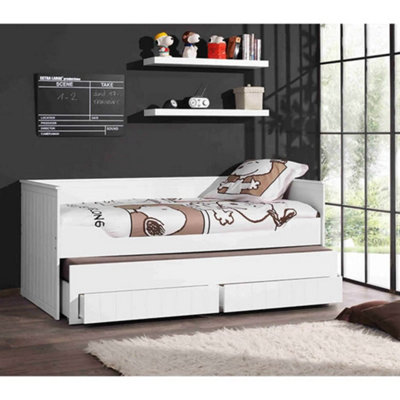 Vipack Wall Shelf Set Robin 2 pcs Wood White