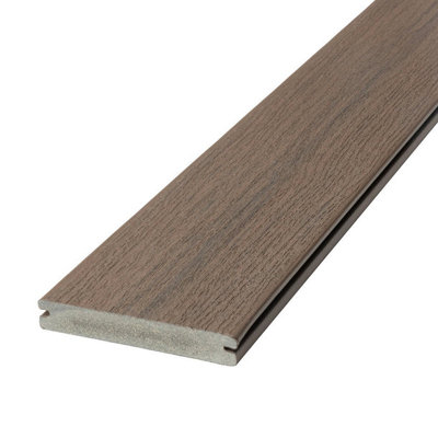 VISTA GROOVED EDGE 140 X 3660 IRONWOOD PK4 | DIY at B&Q