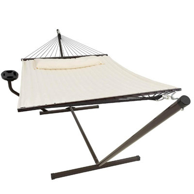Vita 5 Hammock Stand with Sidetable, Garden Hammocks 2 Persons, Side ...