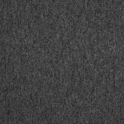 Vital Carpet Tiles 8007 Black Plain Contract Carpet Tiles for Domestic ...