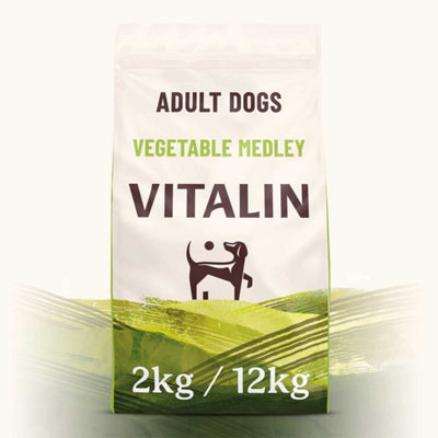 Vitalin Veg Medley Adult Dry Dog Food 12kg