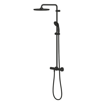 Vitalio start system 250 thermostatic shower column, XXL 250 mm shower ...