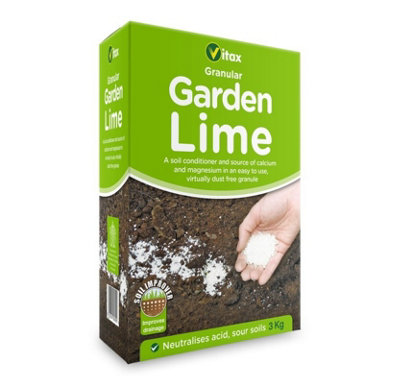 Vitax Granular Garden Lime 3kg | DIY at B&Q
