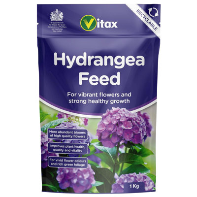 Vitax Hydrangea Feed, Specially Tailored, Added Magnesium and Iron ...