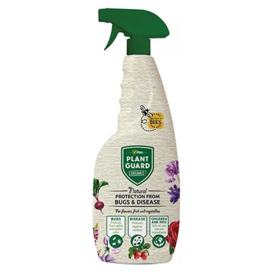 Vitax Organic Plant Guard Ready To Use Spray Protect Bugs & Disease 750ml