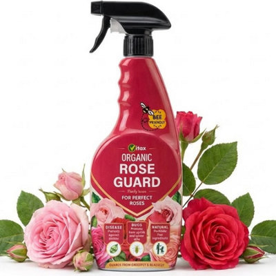 Vitax Organic Rose Guard 750ml Pesticide Free Aphid and Spider Mite ...