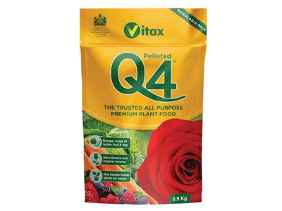 Vitax Q4 All Purpose Plant Food 900g Pouch