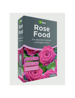 Vitax Rose Food 1.25kg - For Abundant Blooms of Brighter Roses | DIY at B&Q