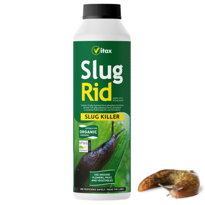 Vitax Slug Rid Slug and Snail Pellets, Suitable For Flowers and Edibles ...