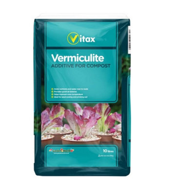 Vitax Vermiculite Additive For Compost 10L | DIY at B&Q
