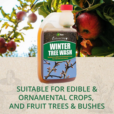 Vitax Winter Tree Wash Organic Insect Control for Fruit Trees Removes ...