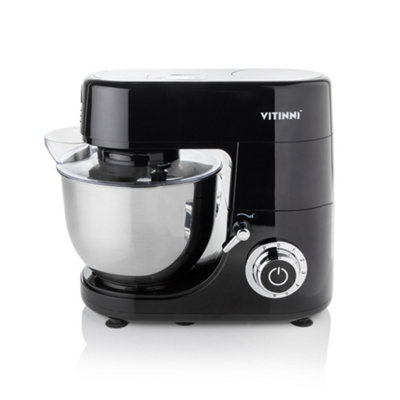 Vitinni 6L Black Stand Mixer with 3 Attachments Included