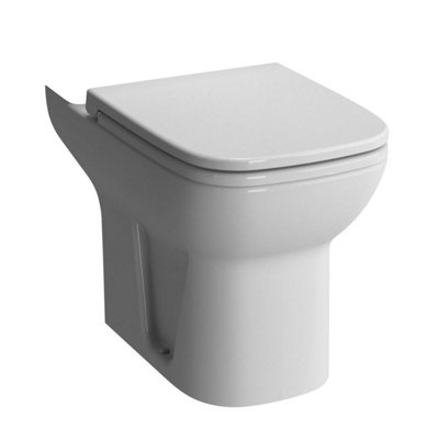 VitrA S20 Close Coupled Open Back WC Toilet Pan 5513L003-0075