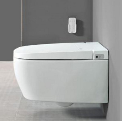 VitrA V-Care Smart Wall-Hung Essential Model Toilet and Soft Close Seat