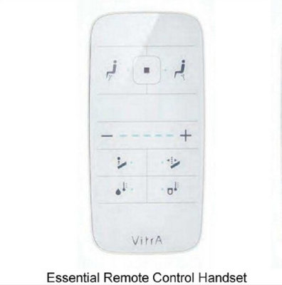 VitrA V-Care Smart Wall-Hung Essential Model Toilet and Soft Close Seat