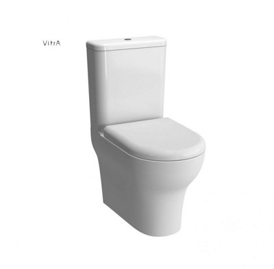 Vitra Zentrum Fully back to the wall close coupled pan cistern and soft ...