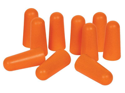 Vitrex 333140 Tapered Disposable Earplugs SNR 33 dB (5 Pairs) VIT333140