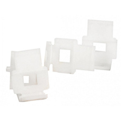 Vitrex Lash Clips & Wedges Multi Colour (Lash Clips Pack of 100)