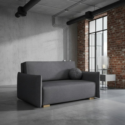 VIVA GLOV III Sofa Bed with Sleep Function Storage Container Chipboard ...