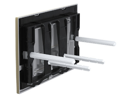 Viva Skylo Ultra16 Brushed Copper Dual Flush Plate