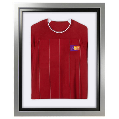 Vivarti DIY Sports Shirt Display Standard Gold Frame 50 x 70cm Silver ...
