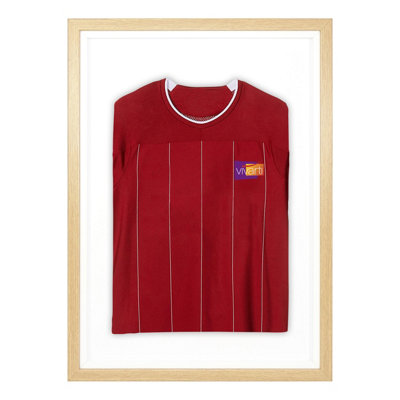 Vivarti DIY Sports Shirt Display Standard Oak Frame 50 x 70cm White ...
