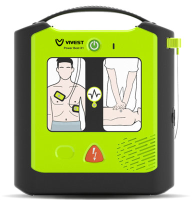 Vivest Powerbeat X1 - Defibrillator - Defib - AED