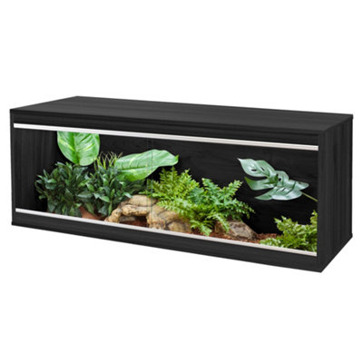 VivExotic Repti-Home Large Vivarium Black