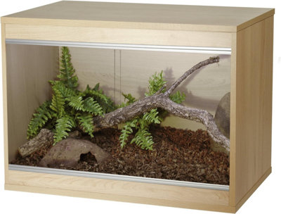 VivExotic Repti-Home Small Vivarium Oak | DIY at B&Q