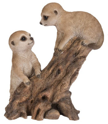 Vivid Arts Playful Climbing Baby Meerkats - Size B | DIY at B&Q