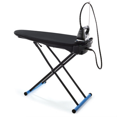 Vivo Full Steam, Folding ironing board in black with boiler stand ...