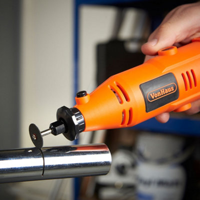 VonHaus 135W Rotary Multi Tool Set, 40Pcs Accessories Kit with Stand ...