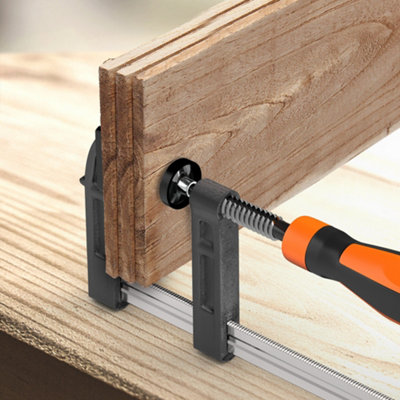 VonHaus 13pcs Wood Clamps Quick Grip - Heavy Duty F Clamps for Woodwork ...