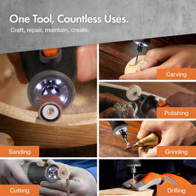 VonHaus 5 Speed Varaible Control Rotary Tool