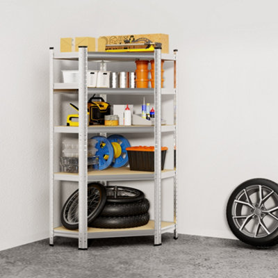 VonHaus 5 Tier Corner Garage Shelving Unit