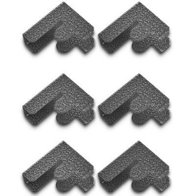 VonHaus 6 Pack of Bay Connectors for Heavy Duty Shelving/Racking ...