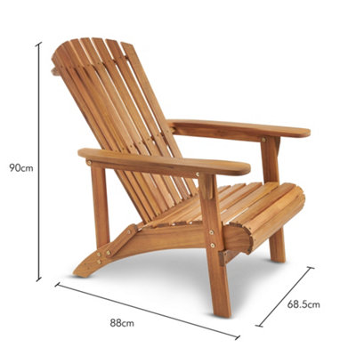 Northern tool and equipment twin pack wooden adirondack chairs store