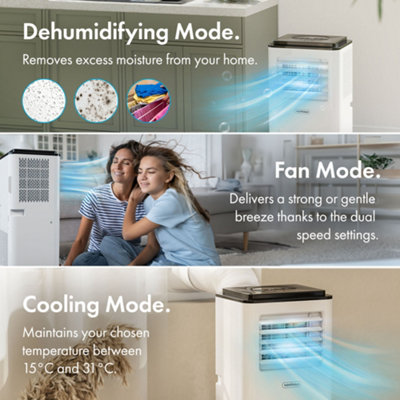 VonHaus Air Conditioner 5000 BTU, Portable Air Conditioning Unit with ...