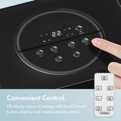 VonHaus Air Conditioner 7000 BTU, Portable Air Conditioning Unit with ...
