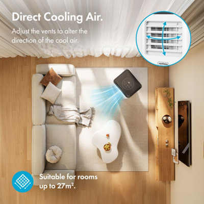 VonHaus Air Conditioner 7000 BTU, Portable Air Conditioning Unit with ...