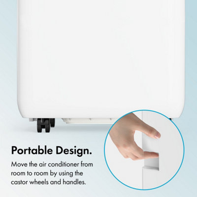 VonHaus Air Conditioner 7000 BTU, Portable Air Conditioning Unit with ...