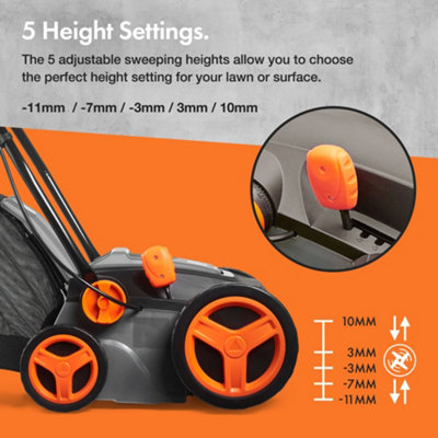 VonHaus Artificial Grass Brush 1800W, Electric Artificial Grass/Lawn ...