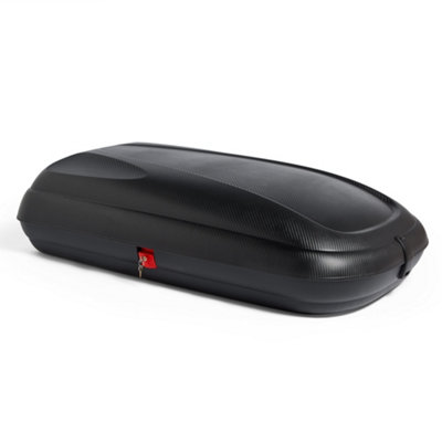VonHaus Car Roof Box, Rooftop Carrier Storage for Camping, Tents, 320L ...